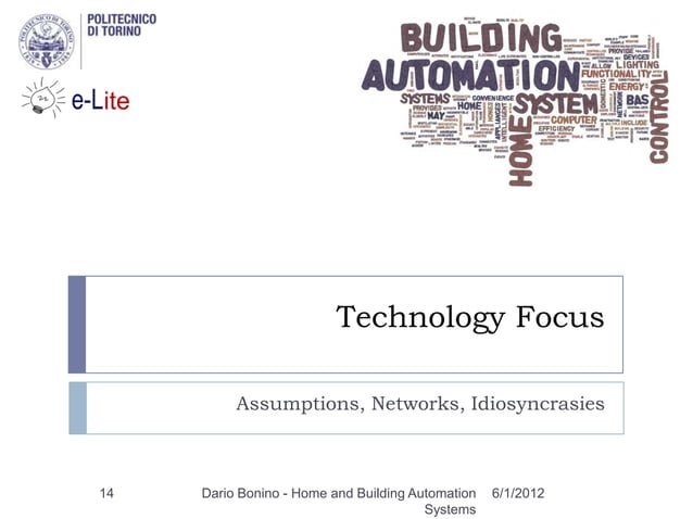 Home and building automation systems | PPTX