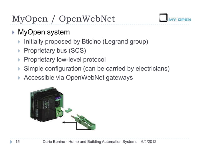 Home and building automation systems | PPTX