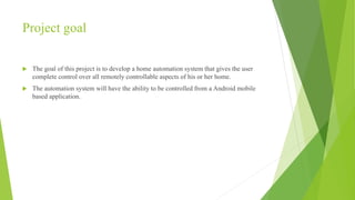 Xcellity Home appliance control_using_android_application | PPT