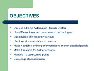 Home automation | PPT