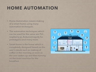 Home automation using PLC | PDF