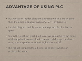 Home automation using PLC | PDF