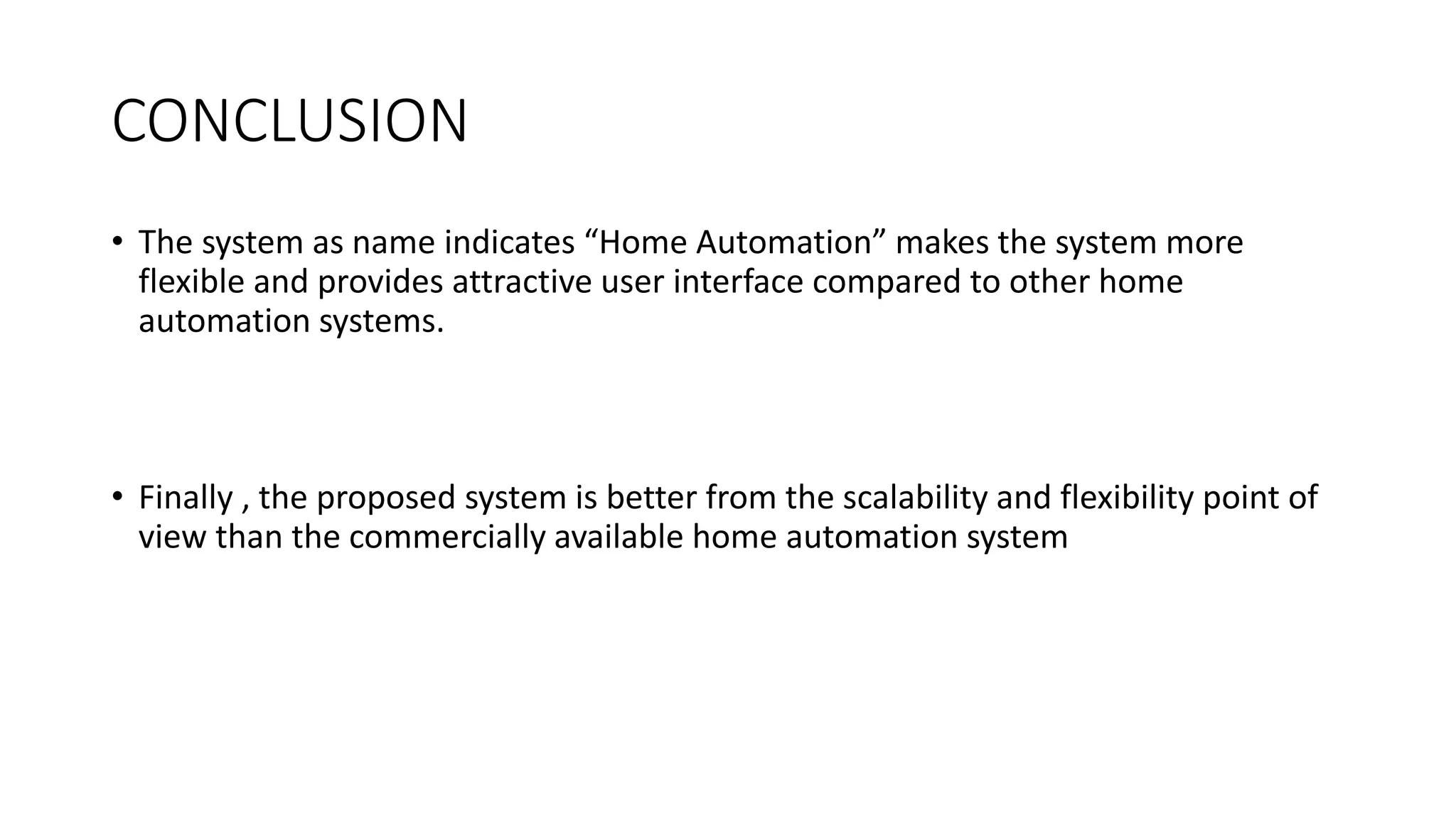 home automation.pptx | Phone Services | Home Utilities