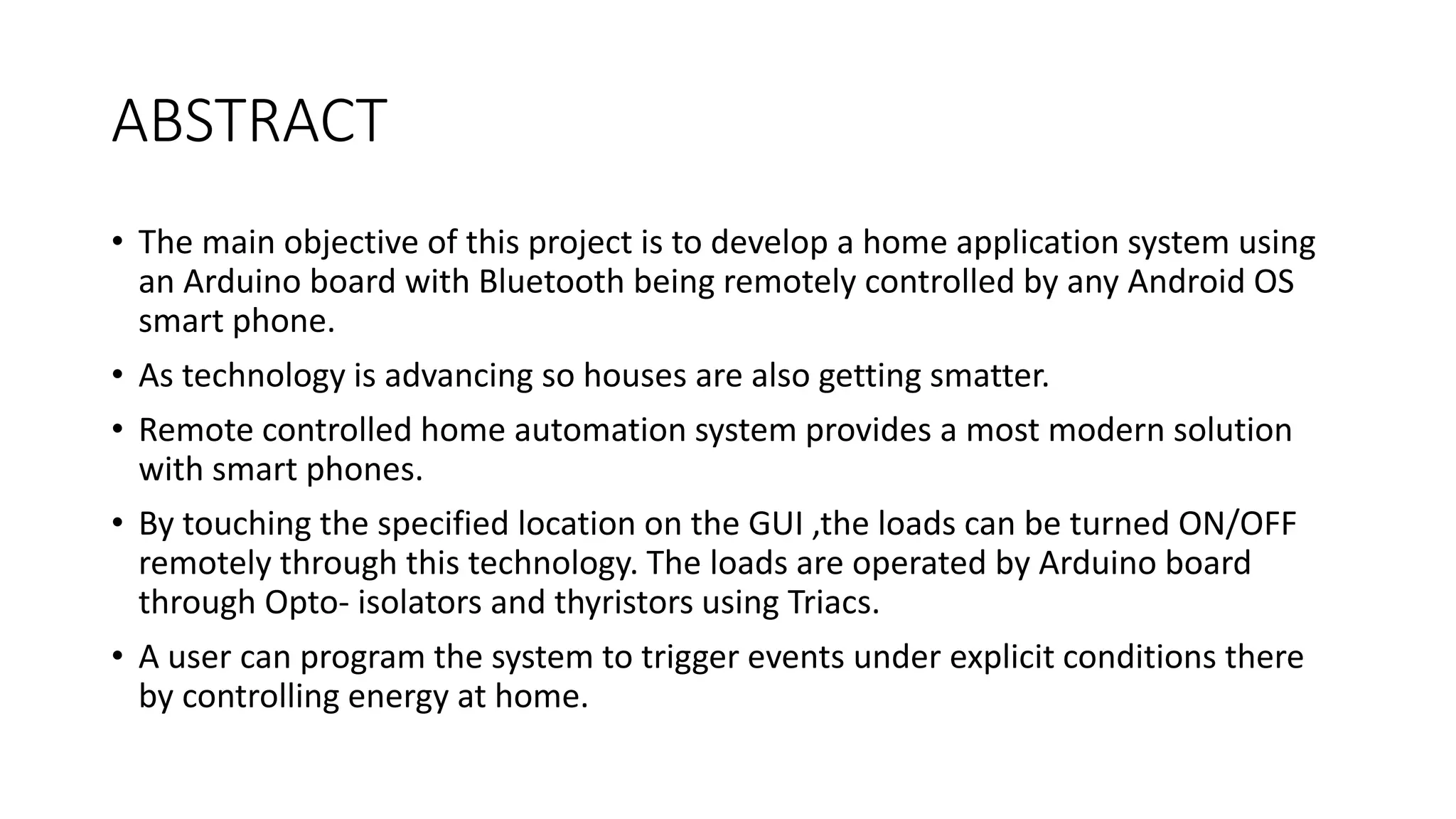 home automation.pptx | Phone Services | Home Utilities