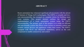 home automation using esp32 for room.pptx