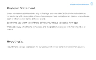 Home Automation Application | PPT