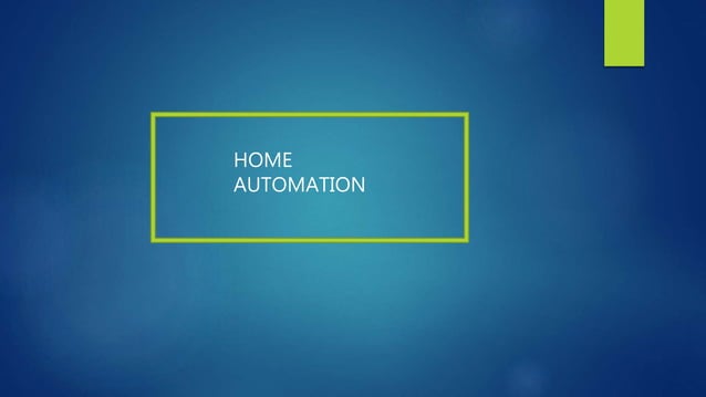 Home automation based iot | PPTX | Internet | Computing
