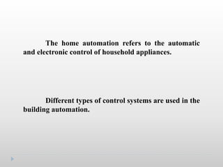 Home automation benefits | PPT