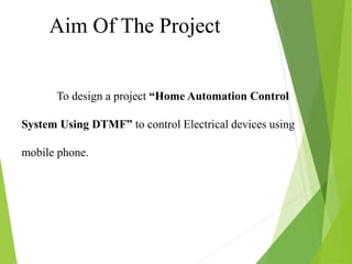 Home automation control system using dtmf technology | PPTX ...