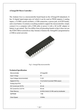 Smart Home Automation using Atmega328p | PDF