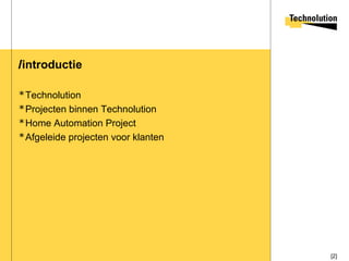 Home automation project | PPT | Technology & Computing