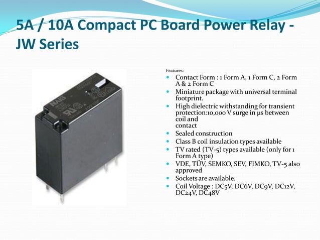 Home automation relays | PPT