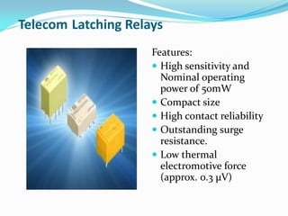 Home automation relays | PDF