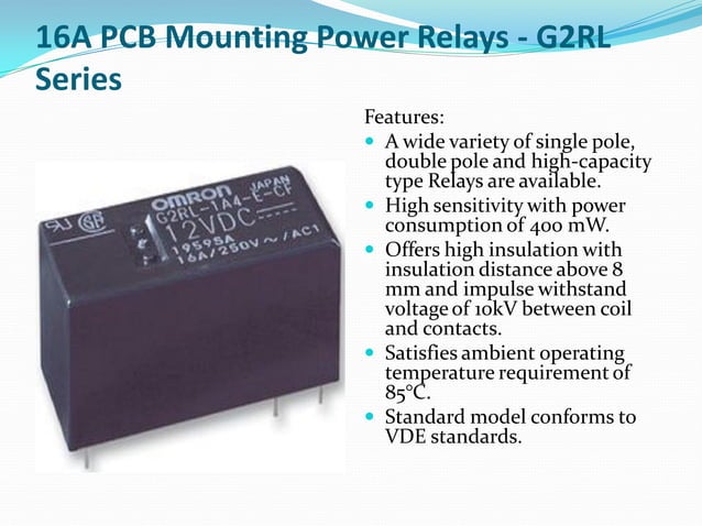 Home automation relays | PPT