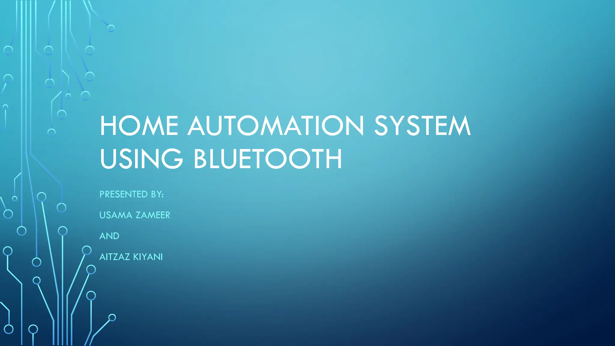 HOME Automation System Using Bluetooth.pptx