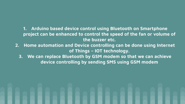 Home automation using bluetooth - Aurdino BASED | PDF