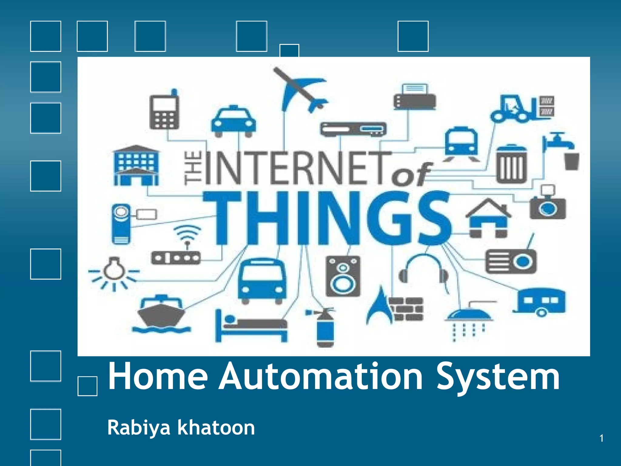 Home Automation using Iot | PPT