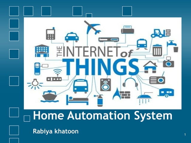 Home Automation using Iot | PPT