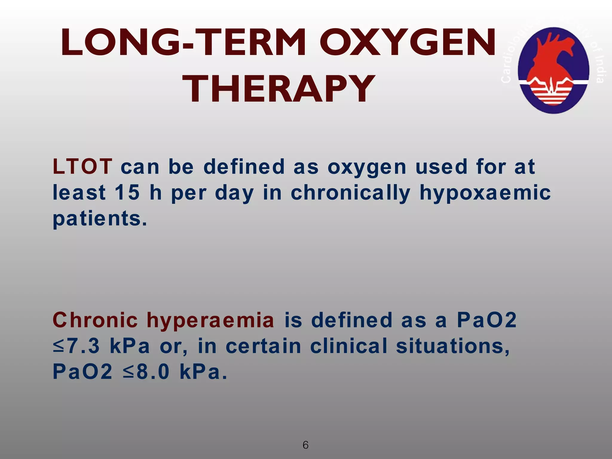 Home based oxygen therapy for severe pulmonary hypertension | PPT