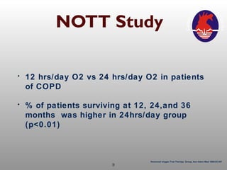 Home Oxygen Therapy Copd