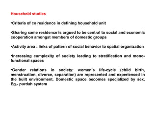 Home base, household and ethnoarchaeology | PPT