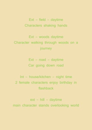 Homebound script | DOCX