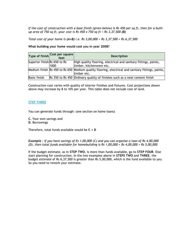 Home building guide | PDF