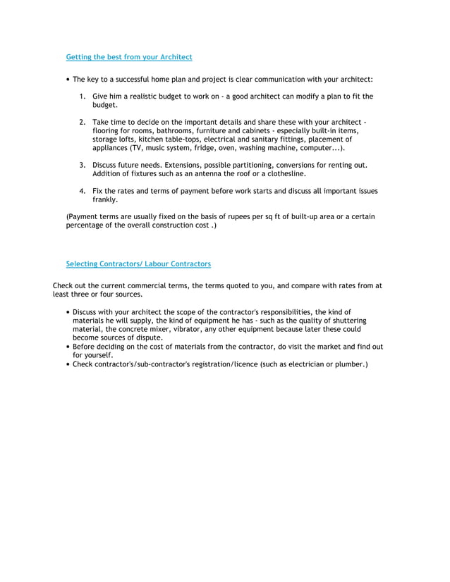 Home building guide | PDF