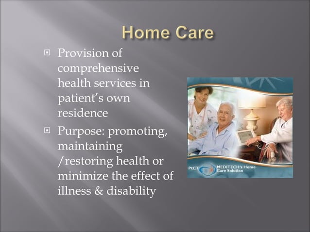 Home Care | PPT