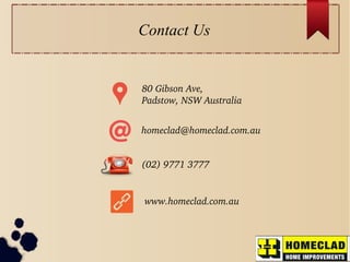 Homeclad Pty Ltd | PPT