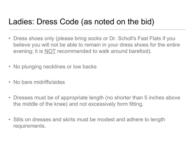 Homecoming Dress Code | PPT