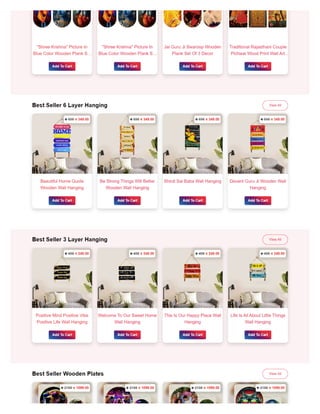 Home Decor for Wall Hanging - BookYourGift | PDF