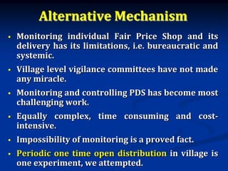 Home delivery scheme of foodgrains | PPSX