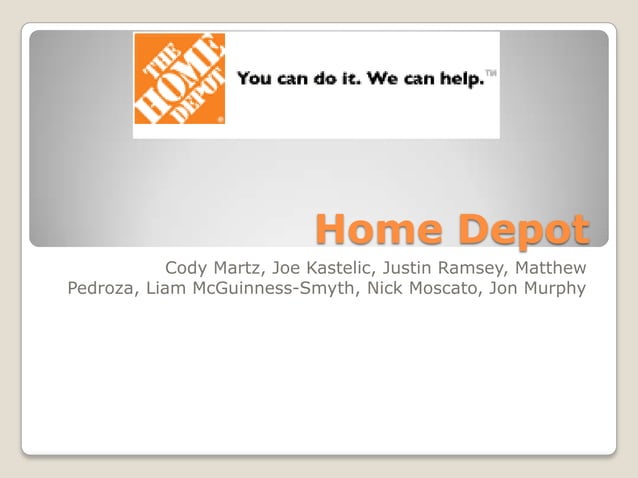 Home depot | PPTX