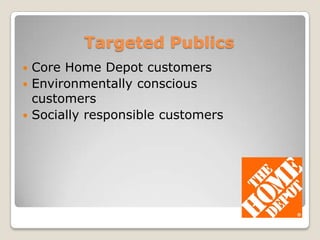 Home Depot: Green Homes for the Homeless | PPTX