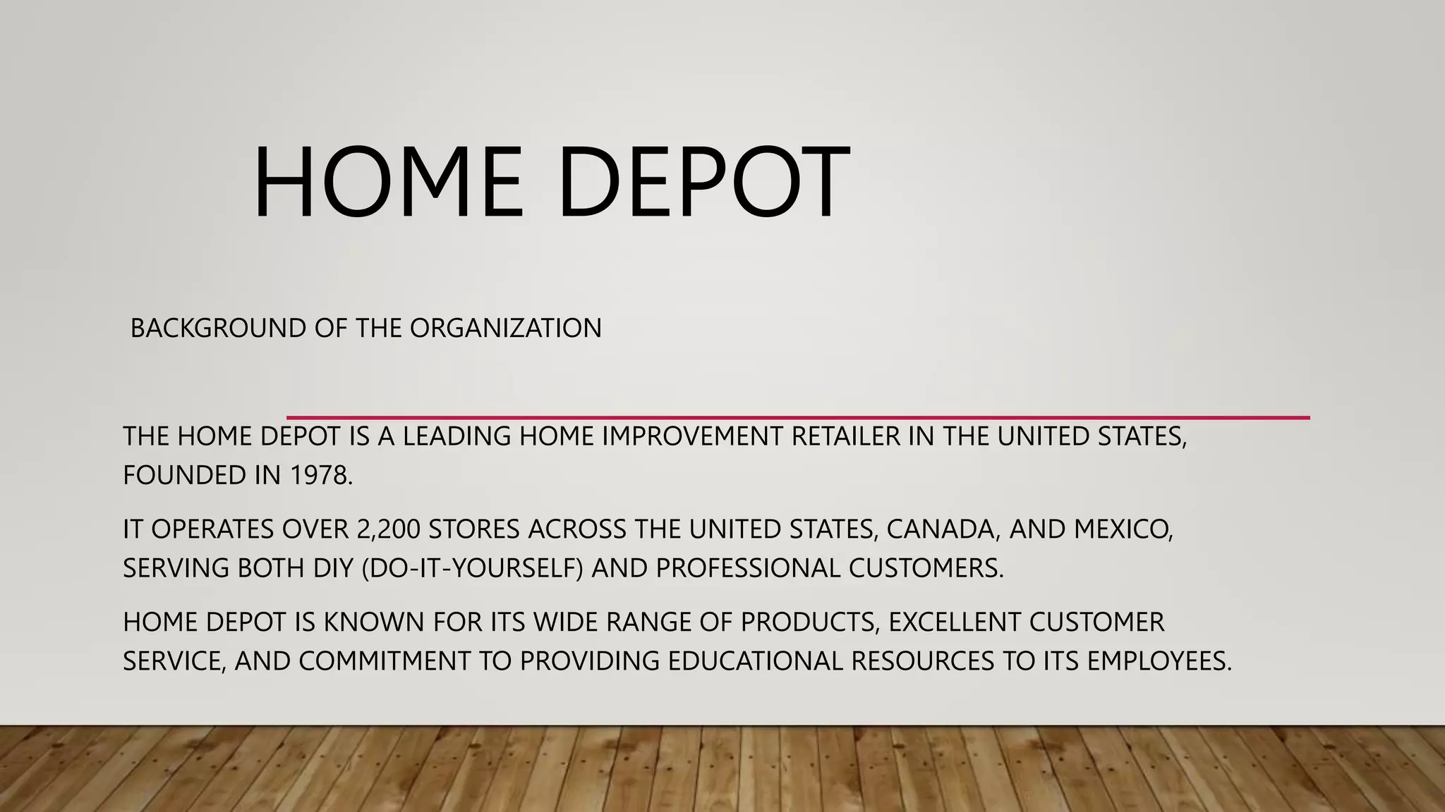 Home depot ....pptx