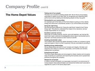 Home depot case | PPTX