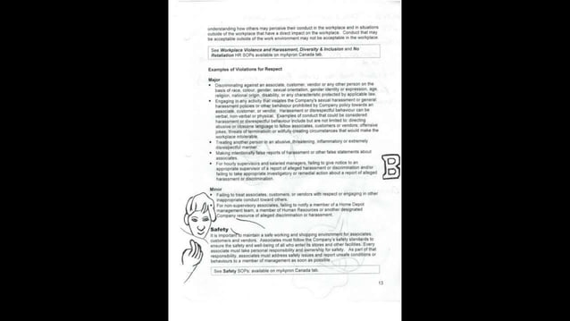 HOME DEPOT TRAINING & SCRIPTURE | PPT