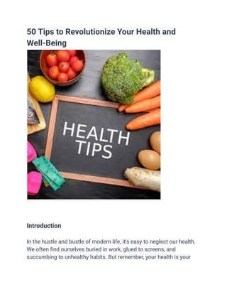 Home Doctor- 50 Tips to Improve Your Health.pdf