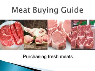 Rules In Buying Meat | PPT