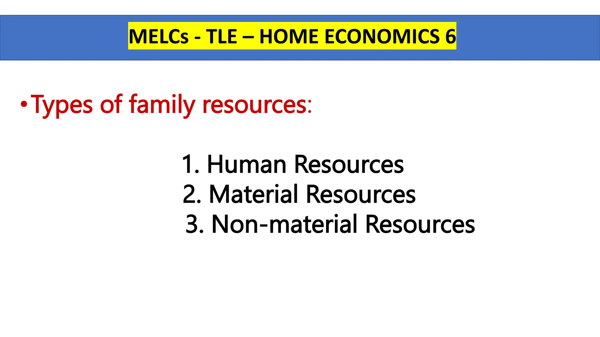 HOME ECONOMICS 6.pptx............................ | PPTX