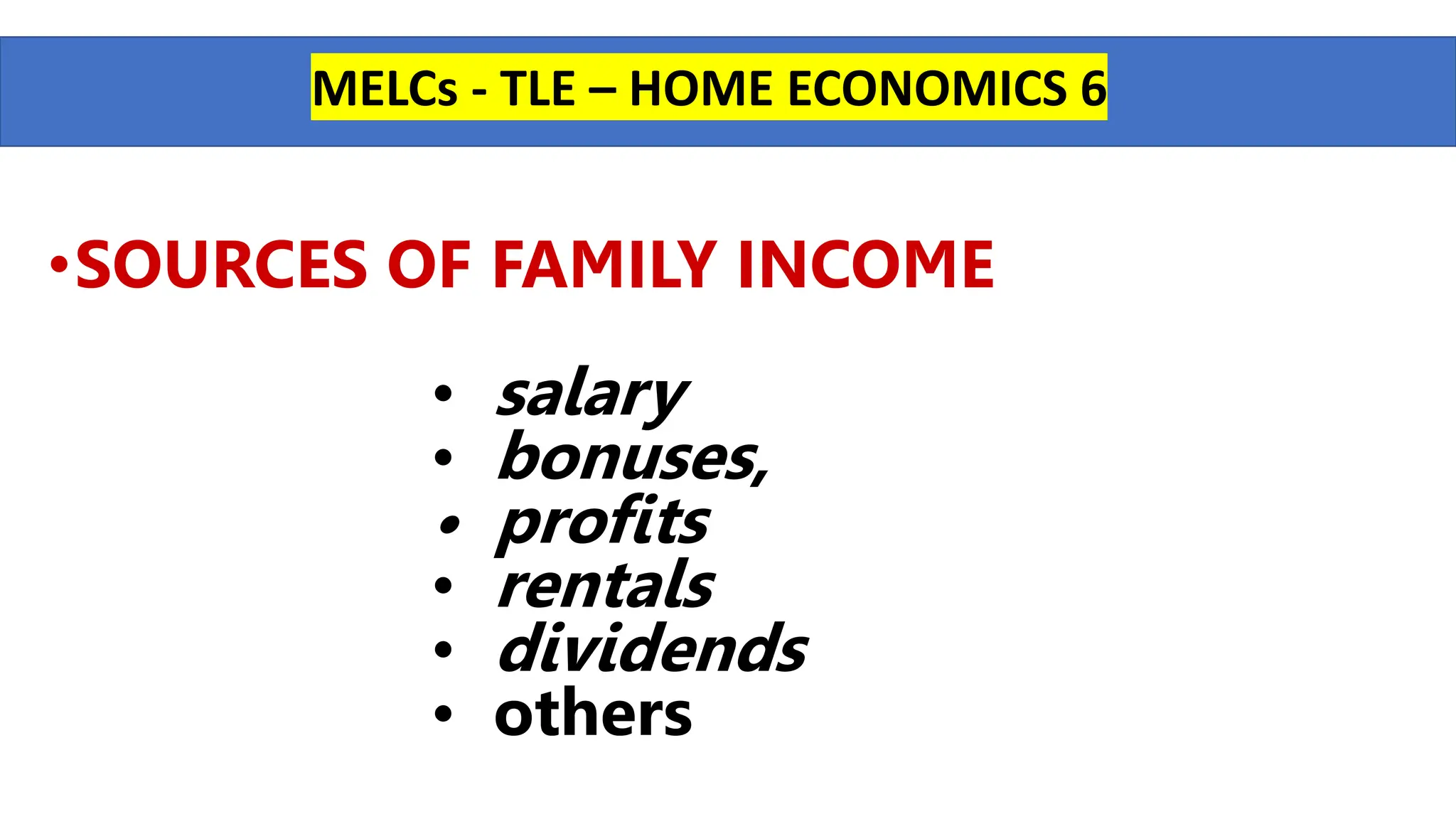 HOME ECONOMICS 6.pptx............................ | PPTX