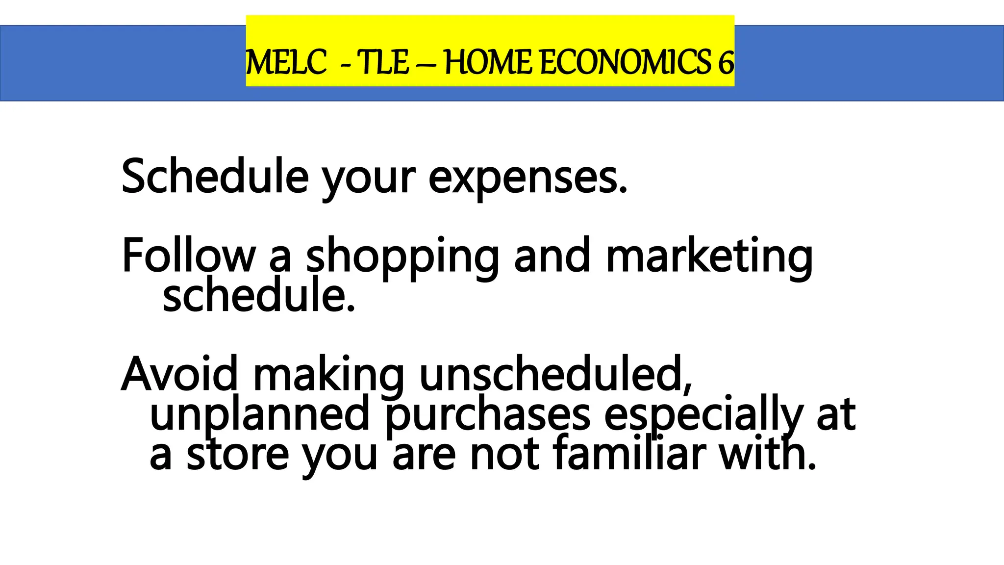 HOME ECONOMICS 6.pptx............................ | PPTX