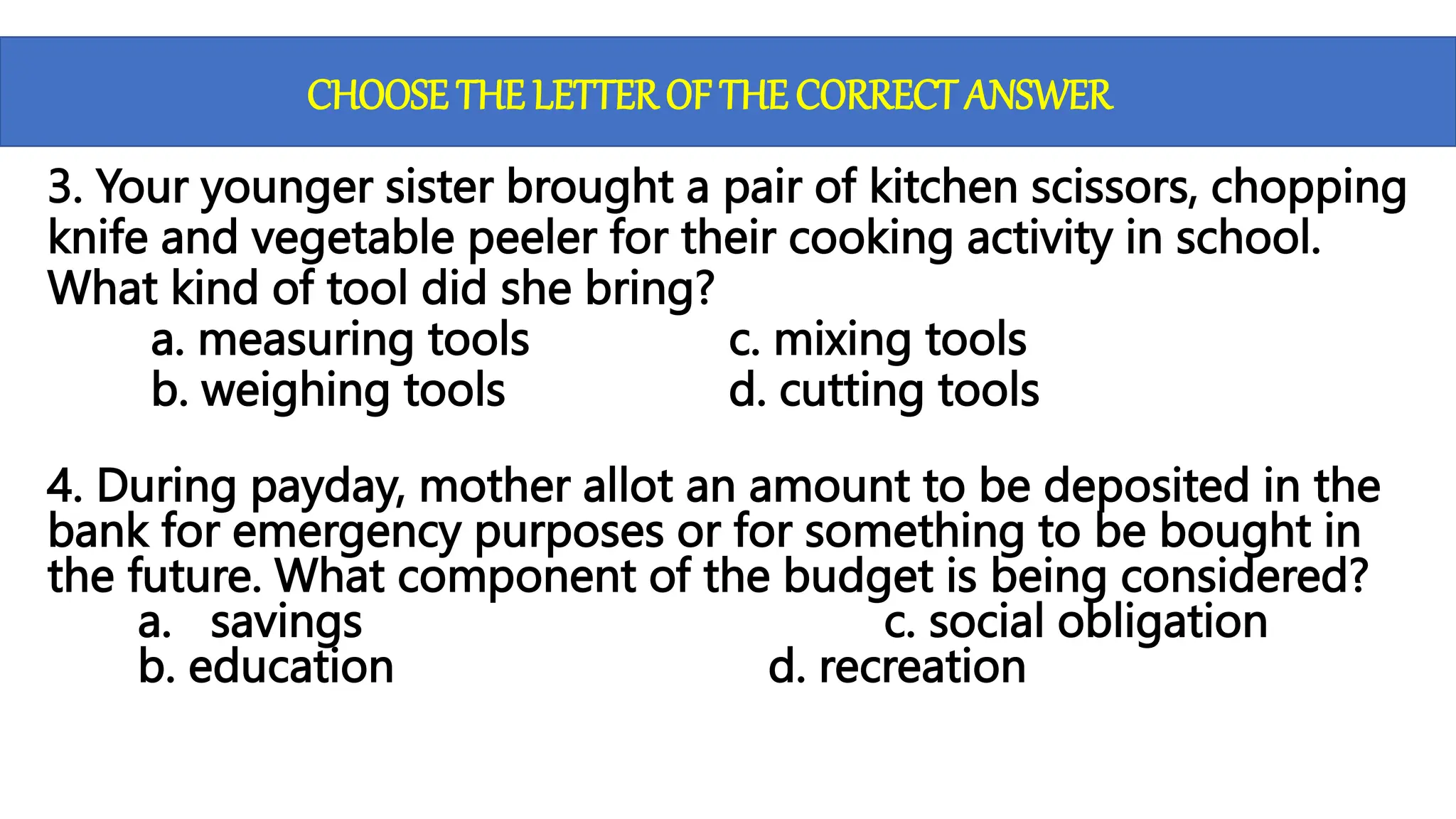 HOME ECONOMICS 6.pptx............................ | PPTX