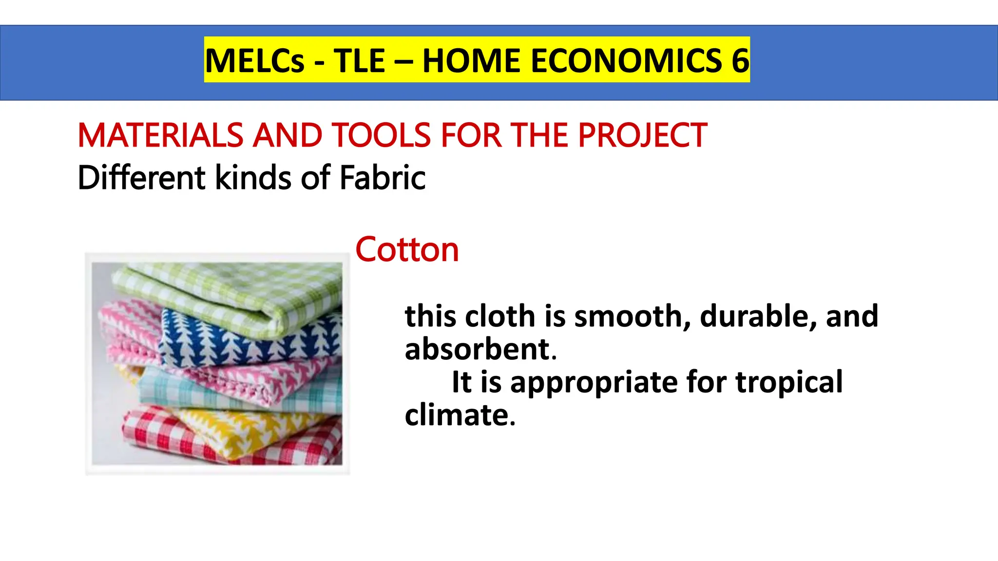 HOME ECONOMICS 6.pptx............................ | PPTX