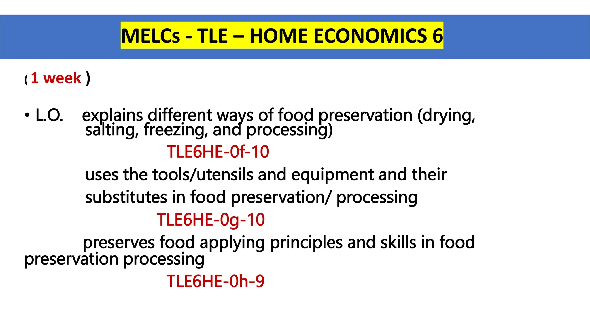 HOME ECONOMICS 6.pptx............................ | PPTX
