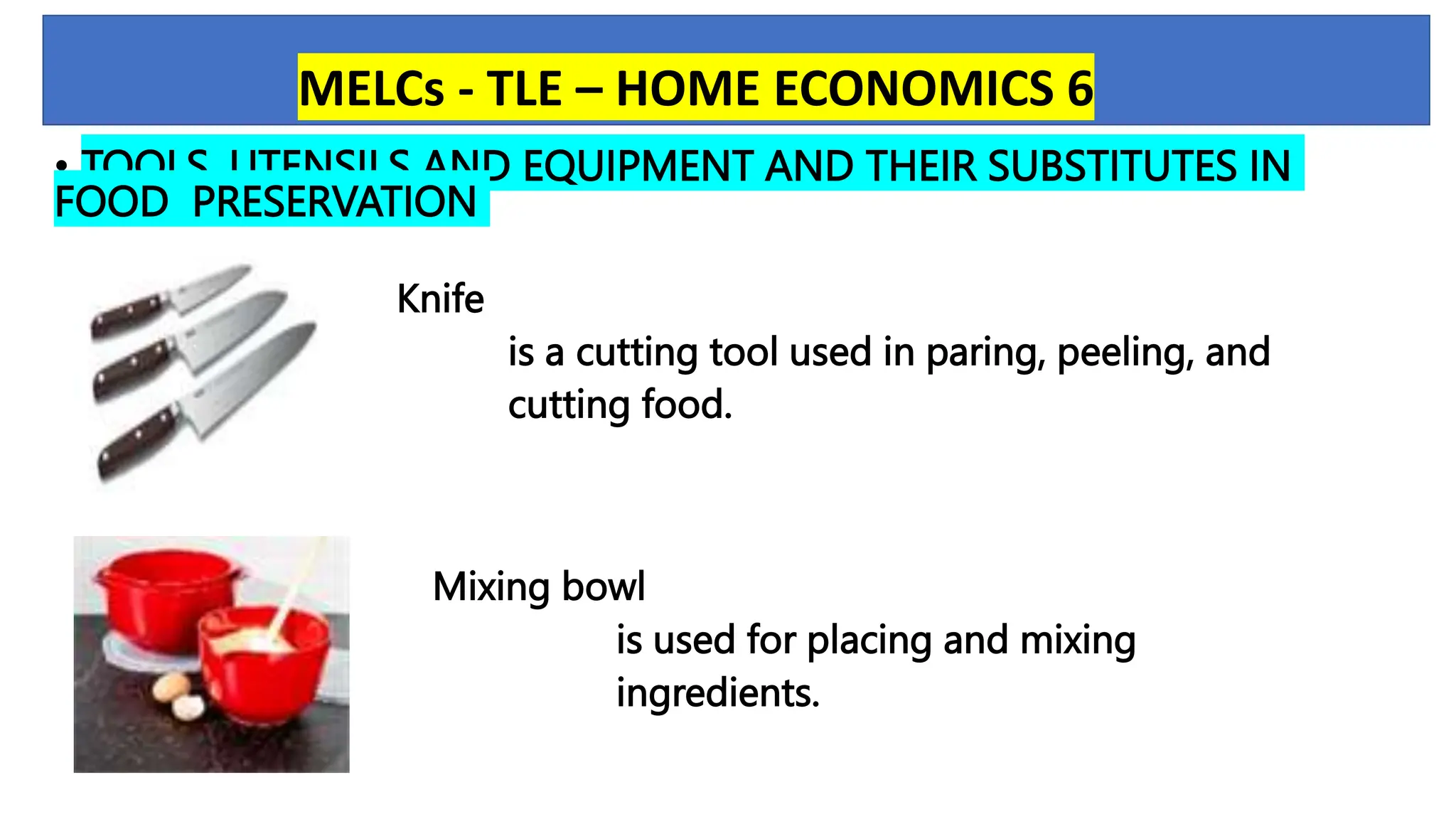 HOME ECONOMICS 6.pptx............................ | PPTX