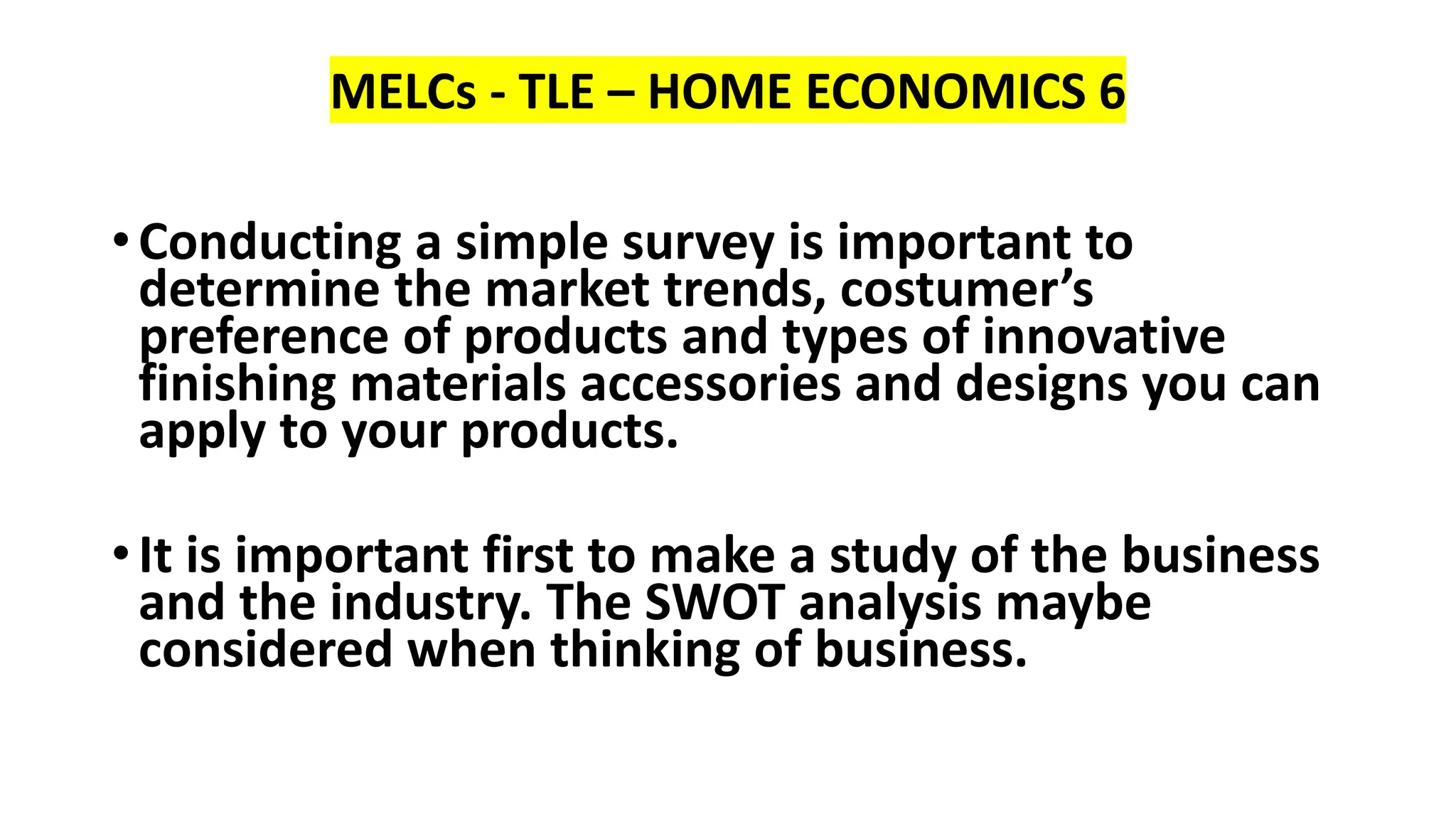 HOME ECONOMICS 6.pptx............................ | PPTX