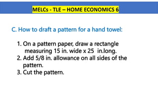 HOME ECONOMICS 6.pptx............................ | PPTX