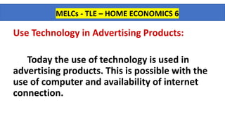 HOME ECONOMICS 6.pptx............................ | PPTX